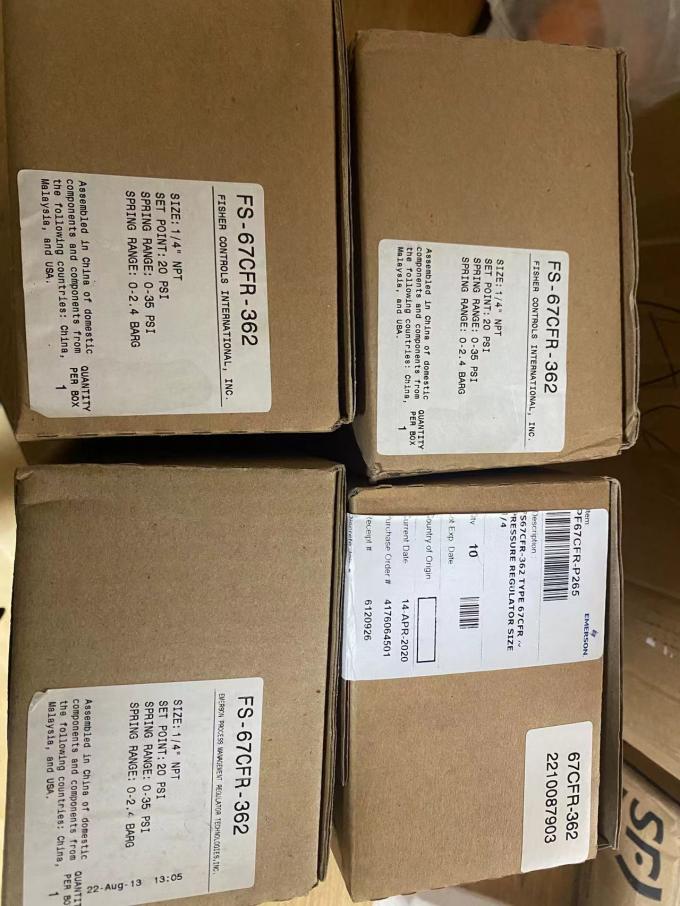 67C Series Instrument Supply Regulators 67CFR 362