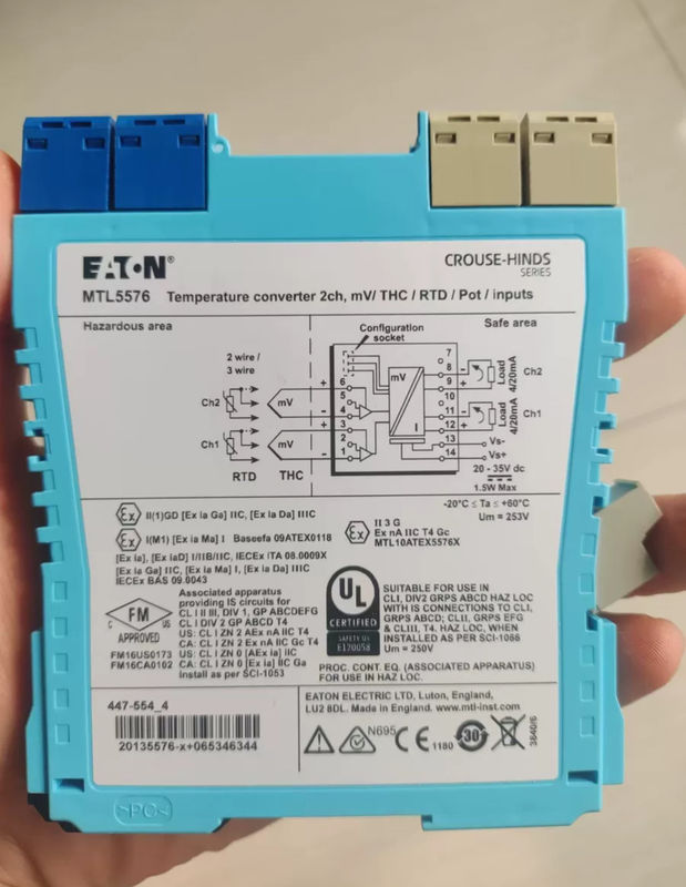 MTL5576 Proximity Detector Interface Base Guideway Safety Barriers 50 ...