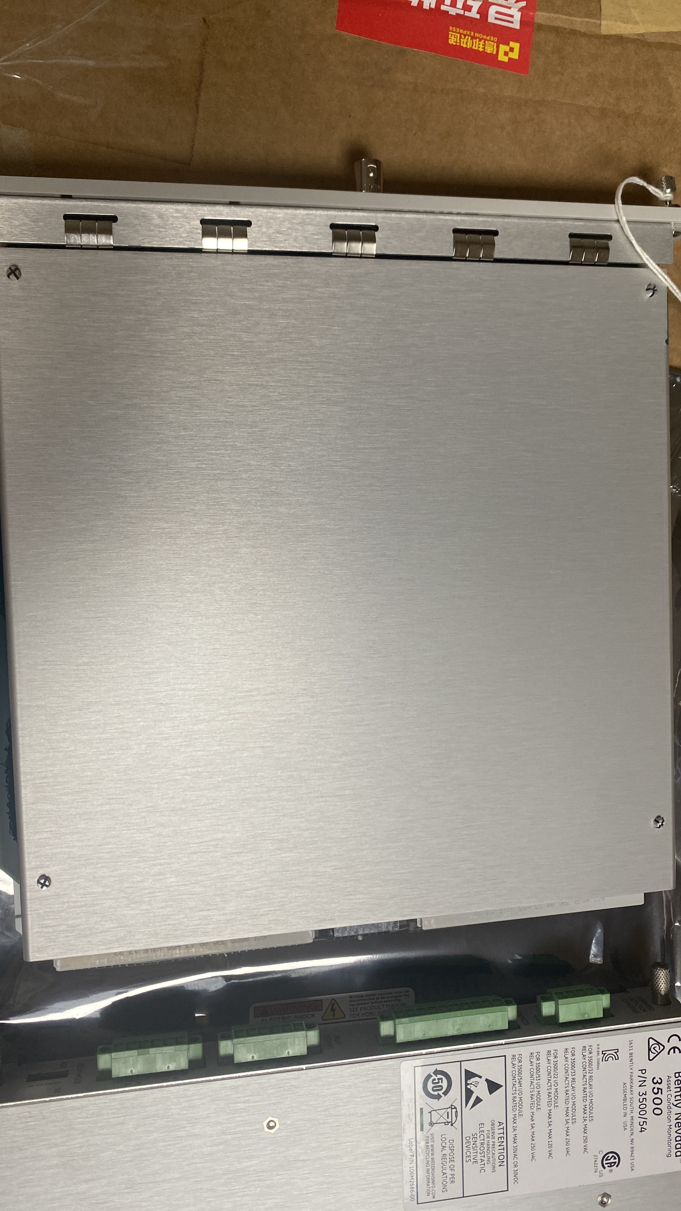 3500/92-02-01 133323-01 Communication Gateway Module BENTLY NEVADA PLC ...